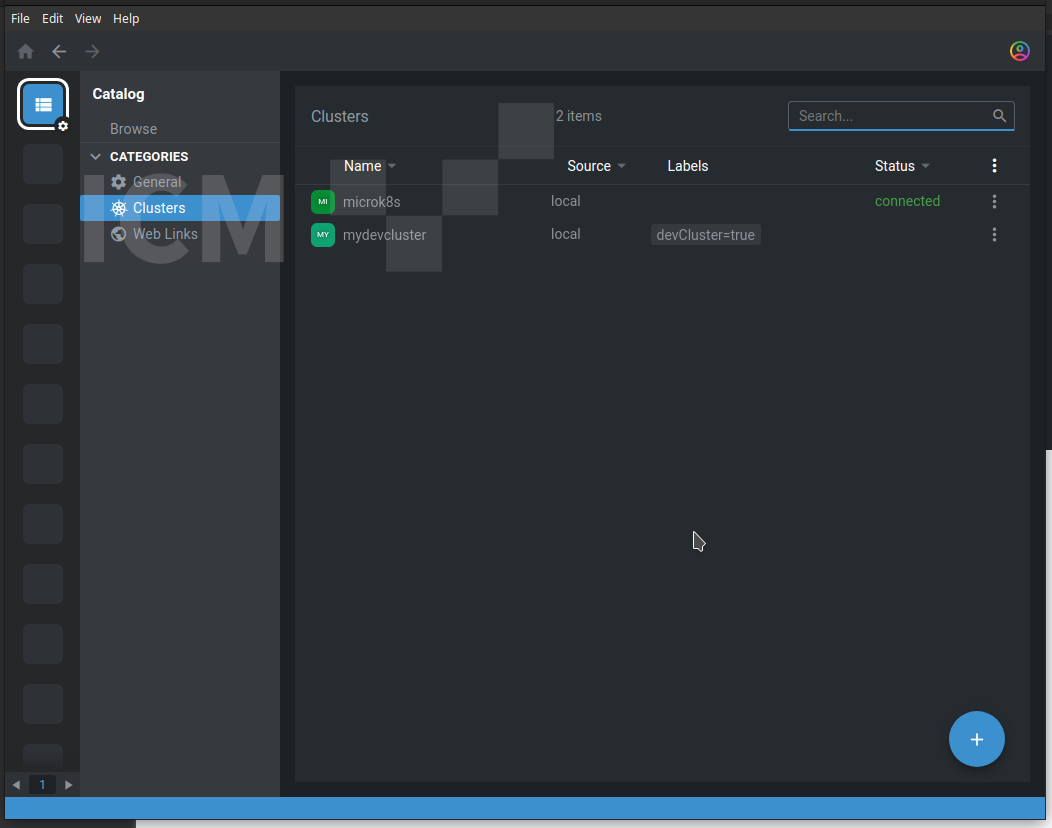 Lens IDE para gestionar clúster de Kubernetes - ICM